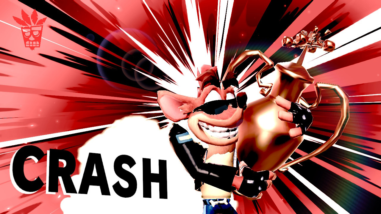 Crash Bandicoot - Progress Work In Progress for Super Smash Bros ...