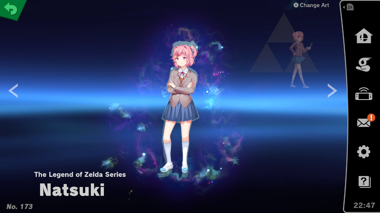 DDLC Project (COMPLETED) Work In Progress for Super Smash Bros ...