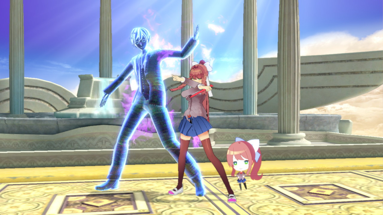 DDLC Project (COMPLETED) Work In Progress for Super Smash Bros ...
