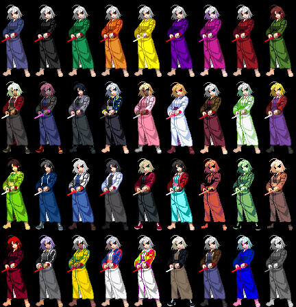 MELTY BLOOD: Reincarnation Rumble Work In Progress for Melty Blood ...