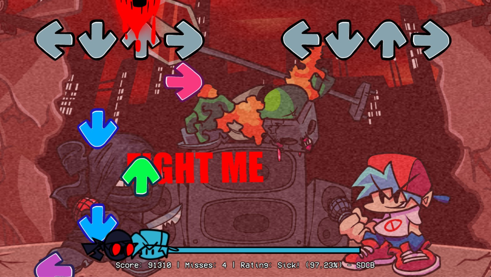 FNF ONLINE VS. Hank Challenge - Base Game Port Work In Progress for ...