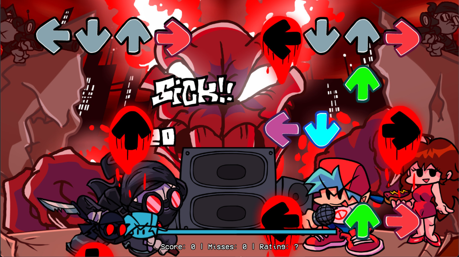 FNF ONLINE VS. Hank Challenge - Base Game Port Work In Progress for ...