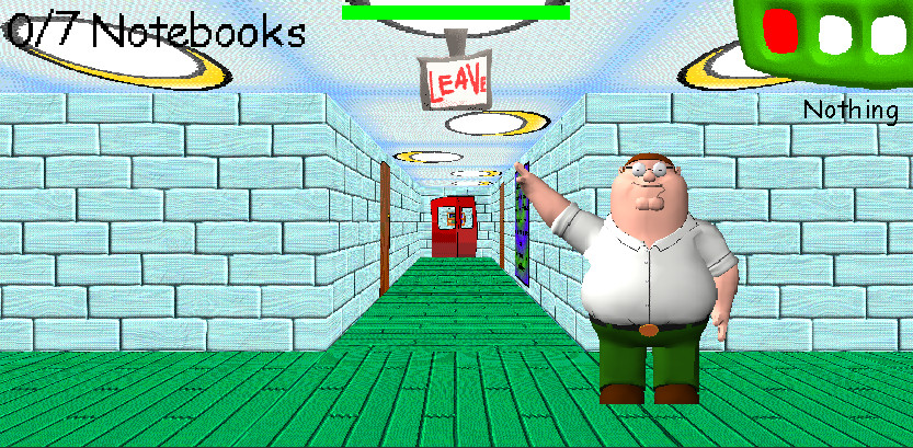 Peter Griffin's House of Comedy! Work In Progress for Baldi's Basics | Baldi Works In Progress