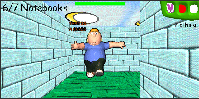 Peter Griffin's House of Comedy! Work In Progress for Baldi's Basics ...