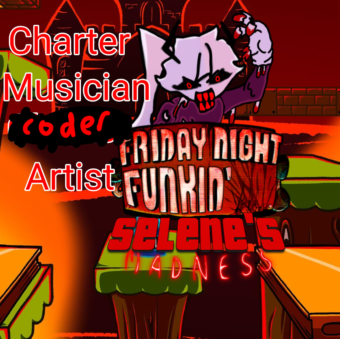 Friday Night Funkin: Selene's Madness [Demo] Work In Progress for ...