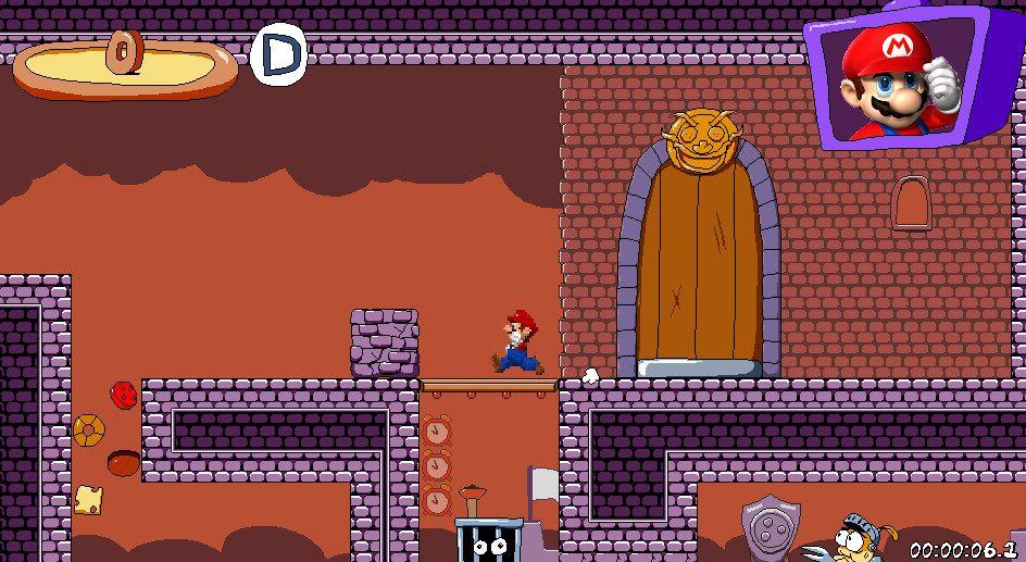 NSMB Mario Over Peppino Work In Progress for Pizza Tower | PT Works In ...