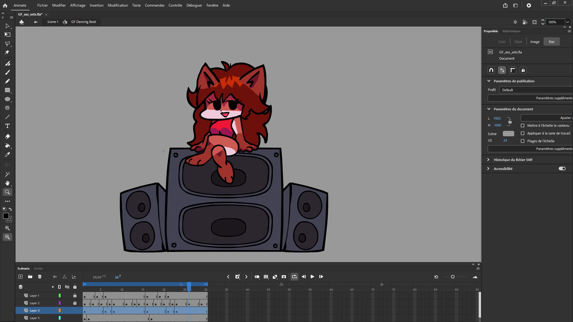 Girlfriend Kitsune Furry Skin Mod Work In Progress for Friday Night ...
