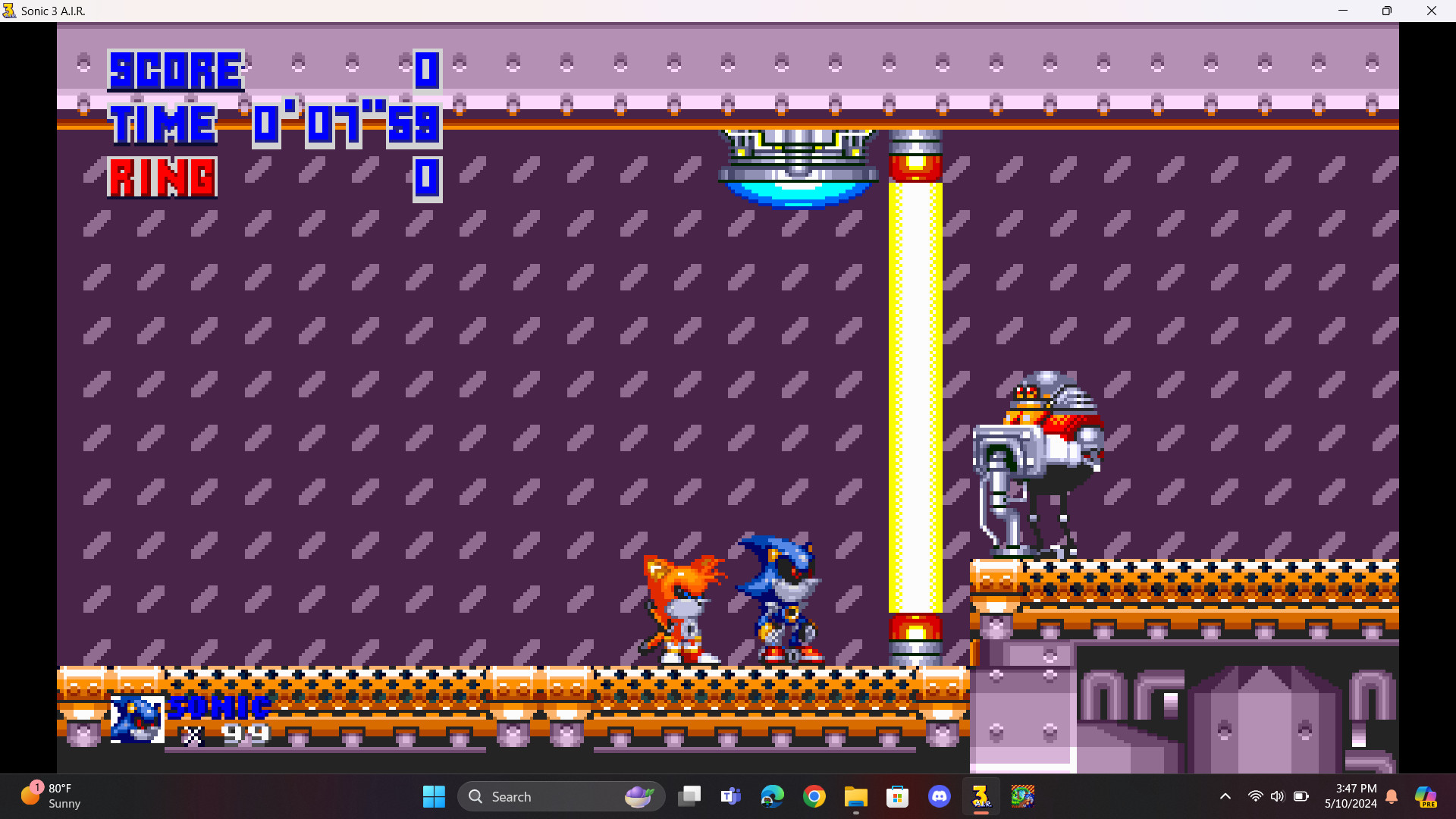 Metal Sonic 3 & Mecha Knuckles: The Reboot Work In Progress for Sonic 3 ...