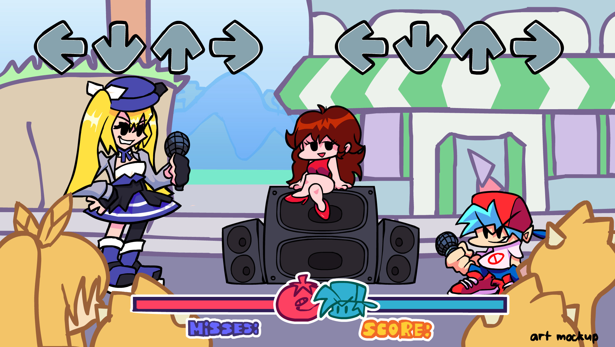 Tomato Funkin' (A VS Dokibird FNF mod) Work In Progress for Friday ...