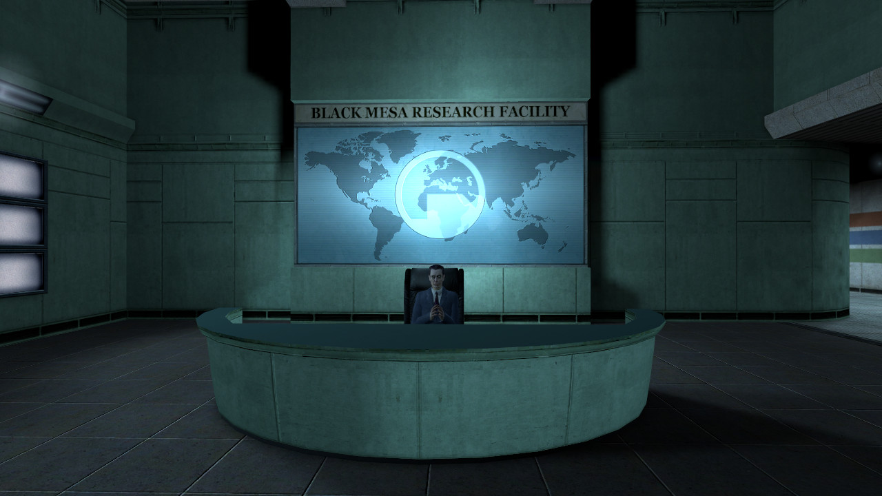 Sector C Lobby Remake Work In Progress for Half-Life 2 | HL2 Works In ...