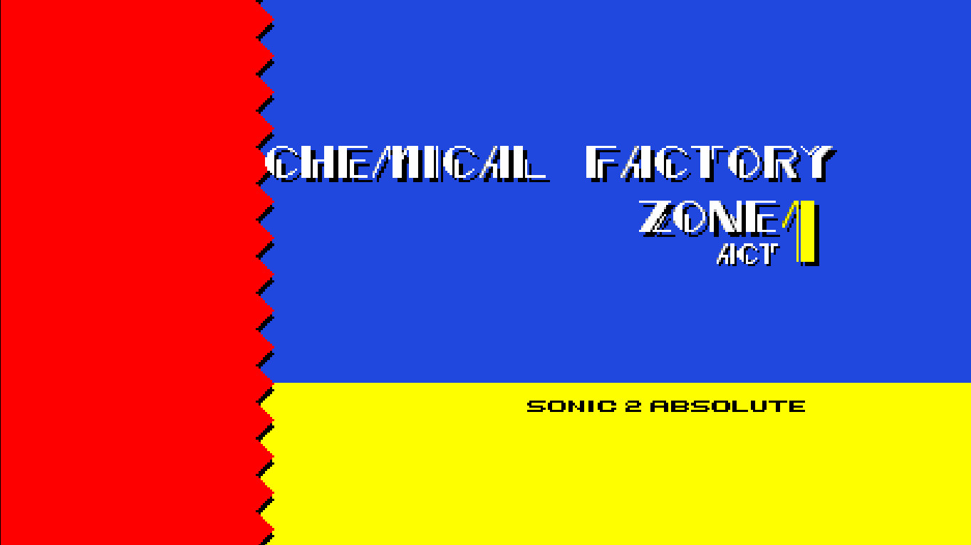 Chemical Factory Zone Work In Progress for Sonic The Hedgehog 2 ...