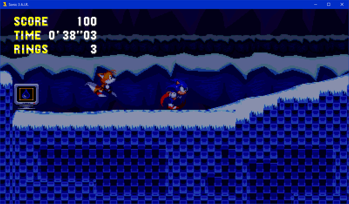 Cold Peaks Zone Work In Progress for Sonic 3 A.I.R. | S3AIR Works In ...