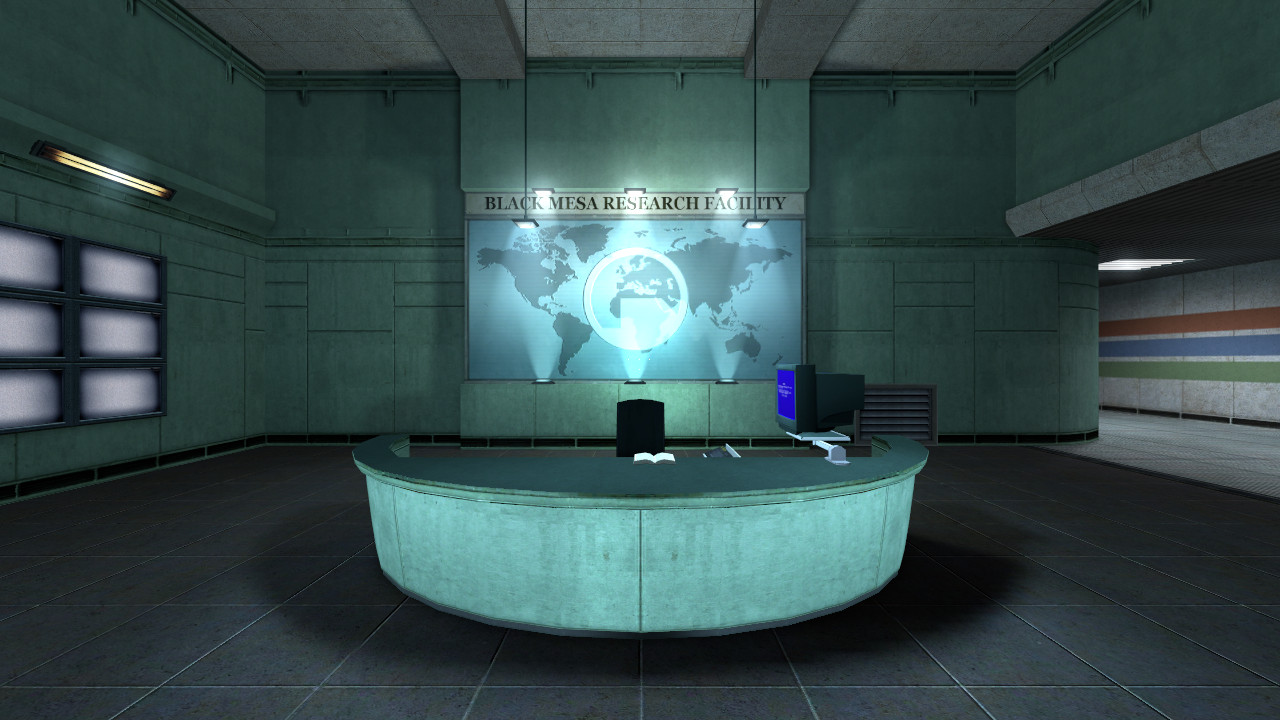 Sector C Lobby Remake Work In Progress for Half-Life 2 | HL2 Works In Progress
