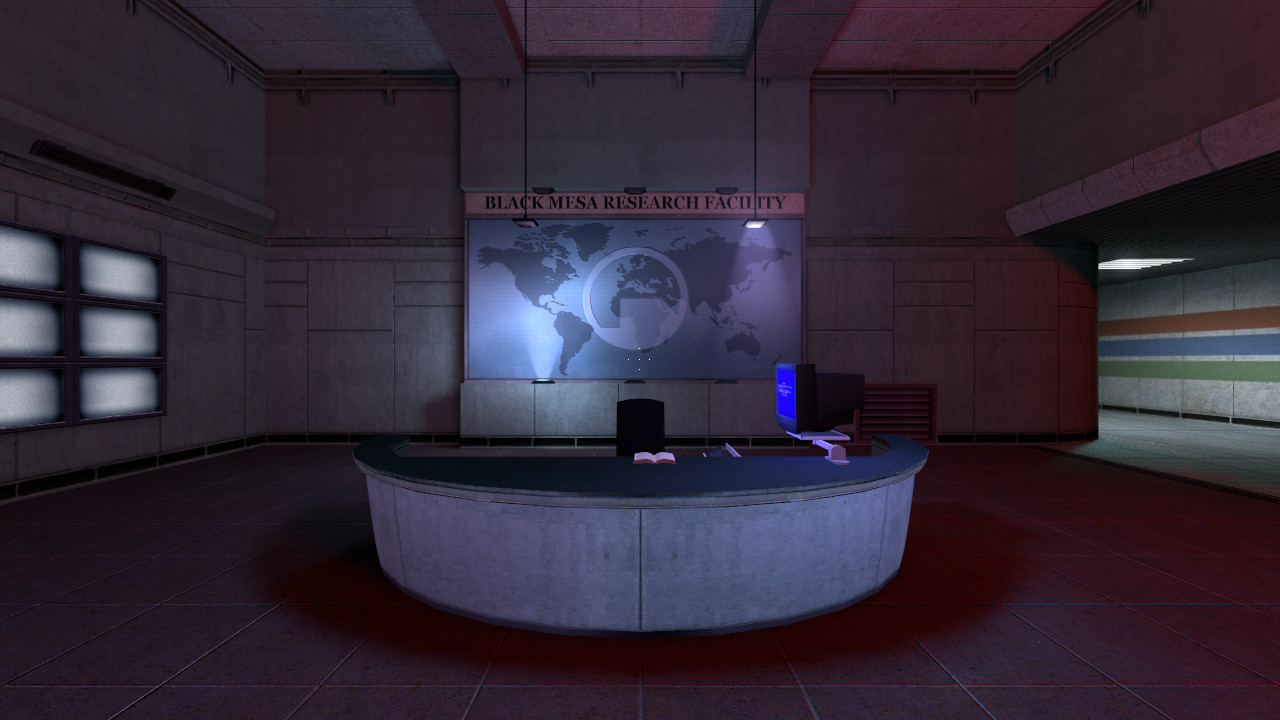 Sector C Lobby Remake Work In Progress for Half-Life 2 | HL2 Works In ...