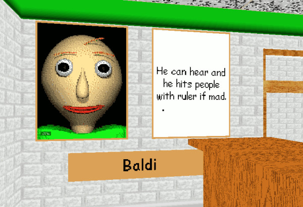 Goofy Plus Work In Progress for Baldi's Basics | Baldi Works In Progress