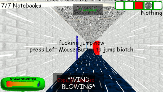 Goofy Plus Work In Progress for Baldi's Basics | Baldi Works In Progress