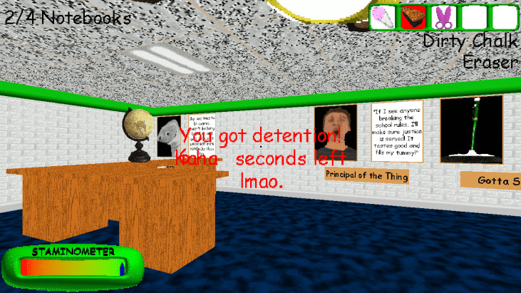 Goofy Plus Work In Progress for Baldi's Basics | Baldi Works In Progress