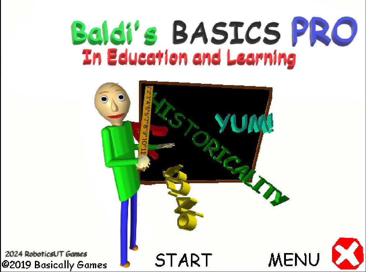 Baldi's Basics PRO VERSION Work In Progress for Baldi's Basics | Baldi ...