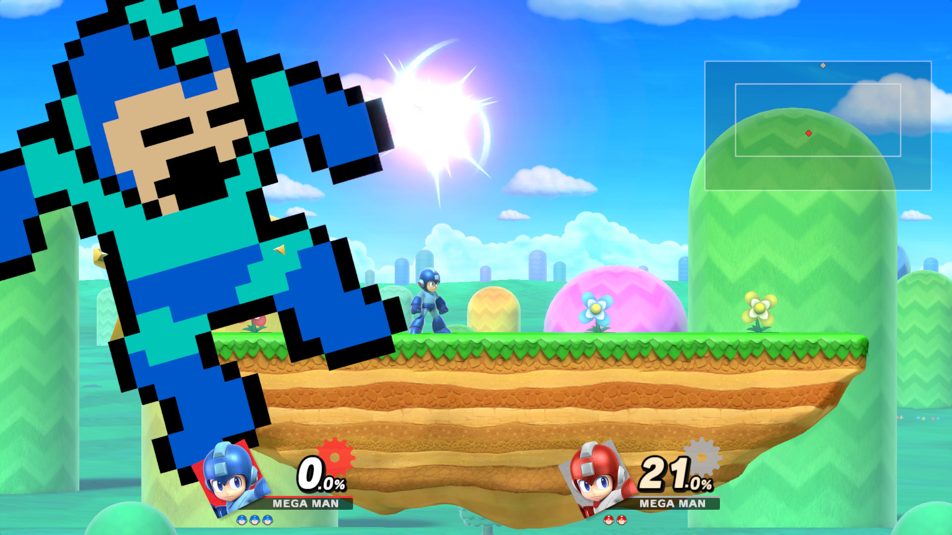 [WIP] 8-Bit Mega Man Work In Progress for Super Smash Bros. Ultimate ...