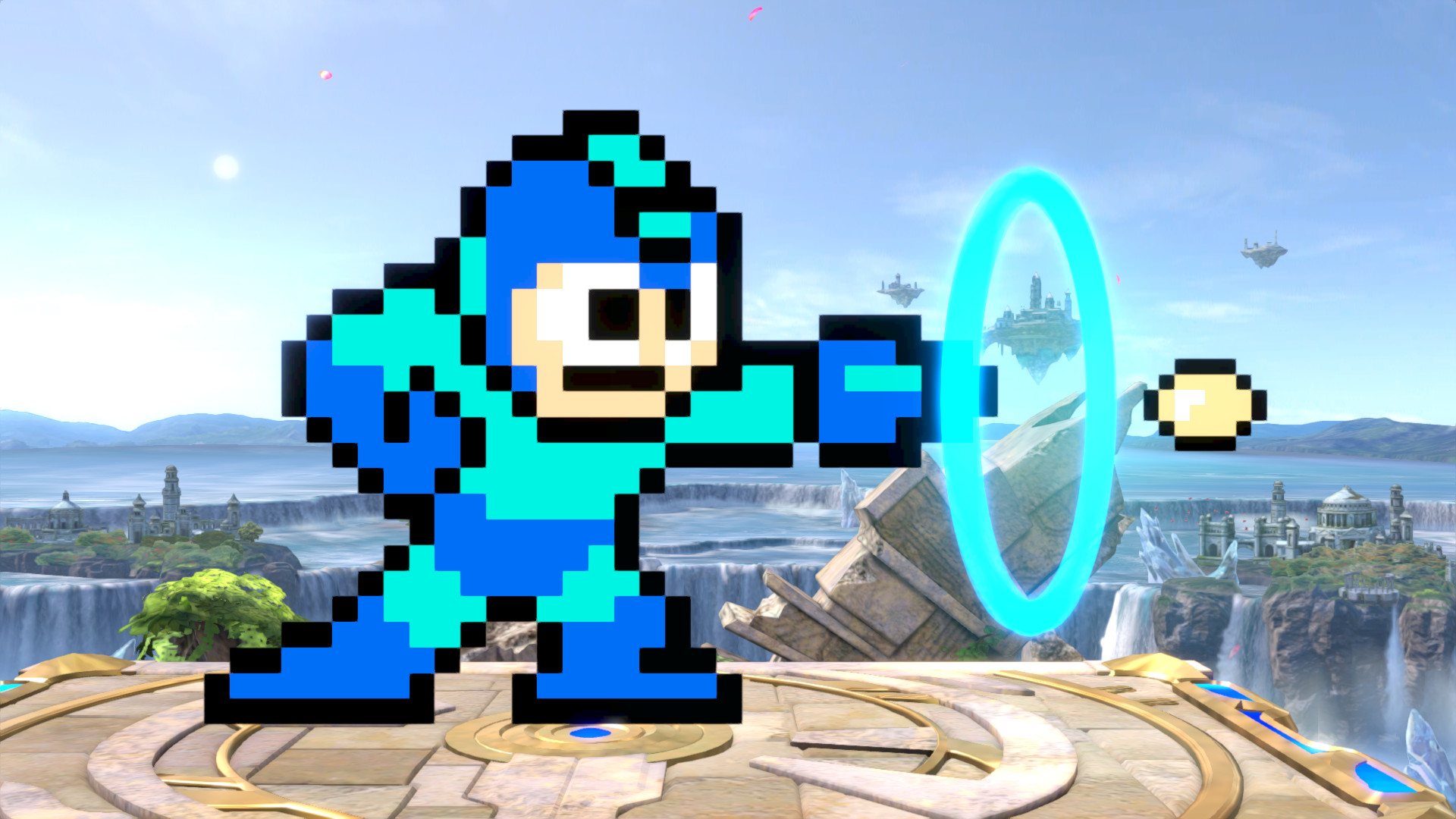 [WIP] 8-Bit Mega Man Work In Progress for Super Smash Bros. Ultimate ...