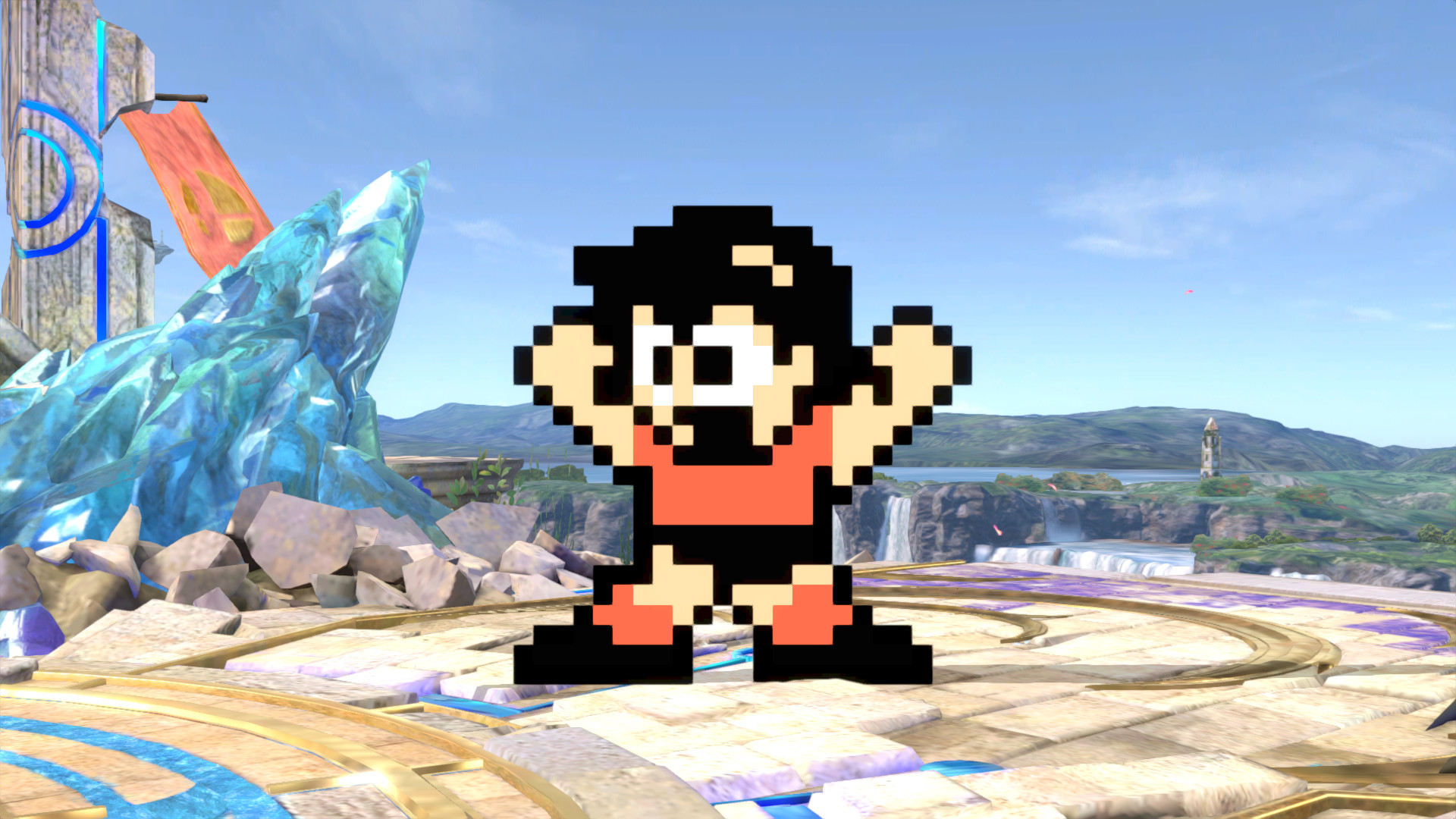 [WIP] 8-Bit Mega Man Work In Progress for Super Smash Bros. Ultimate ...
