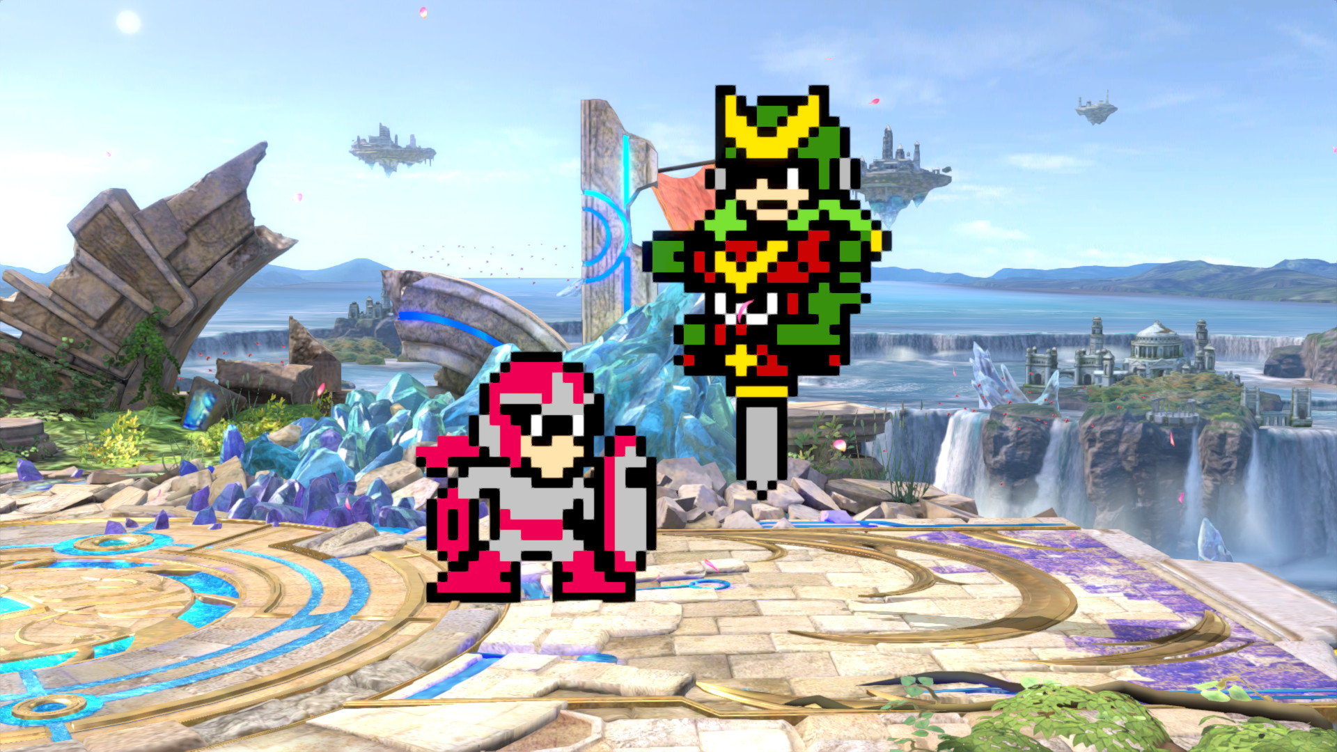 [WIP] 8-Bit Mega Man Work In Progress for Super Smash Bros. Ultimate ...