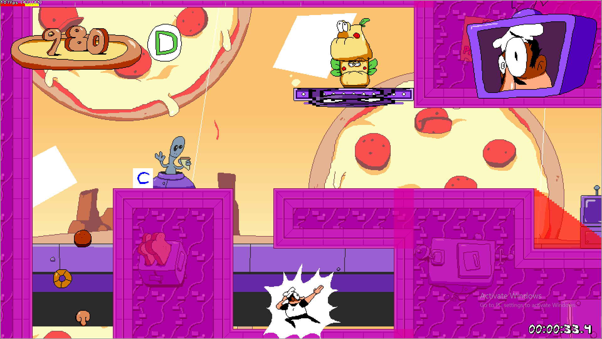 September Rework Build CYOP Work In Progress for Pizza Tower | PT Works ...