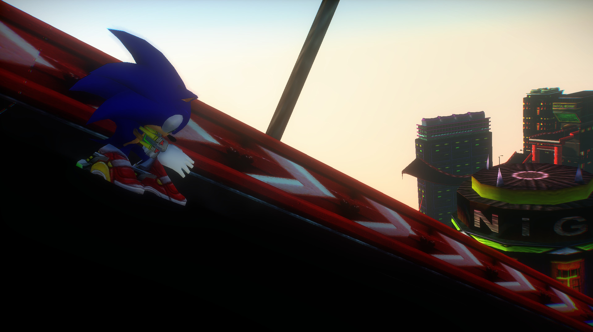 Radical Highway in Frontiers Work In Progress for Sonic Frontiers ...