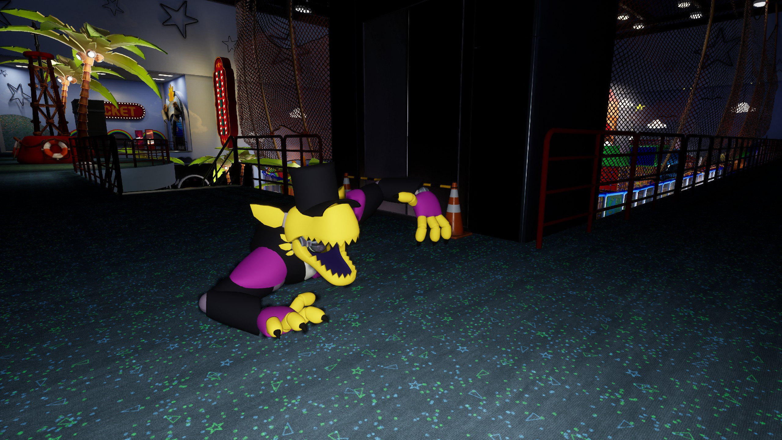 a breach in time Work In Progress for Five Nights at Freddy's Security ...