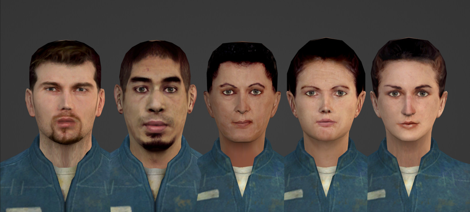 HL2 Unused Citizens Replacement Mod Work In Progress for Half-Life 2 ...