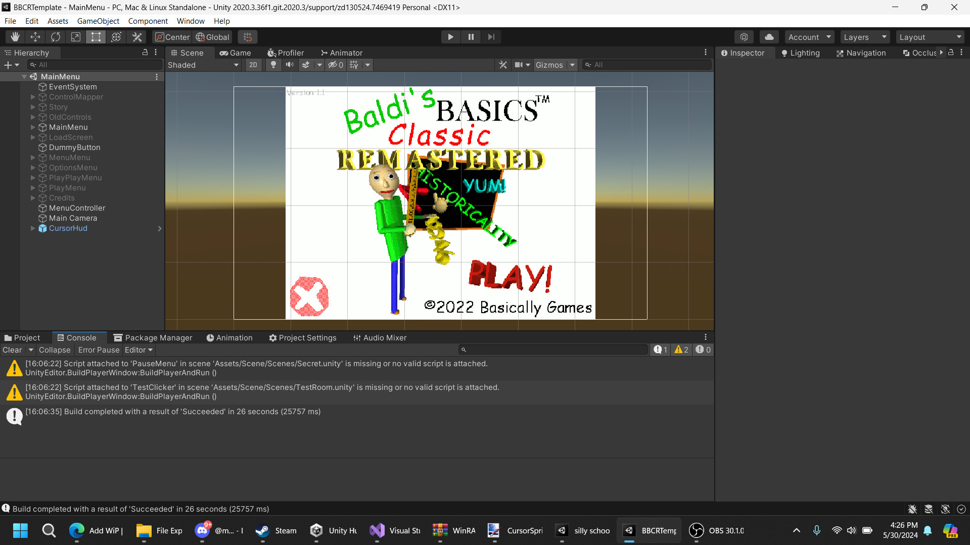 Nearly Accurate BBCR Decompile [WIP Page] Work In Progress for Baldi's ...