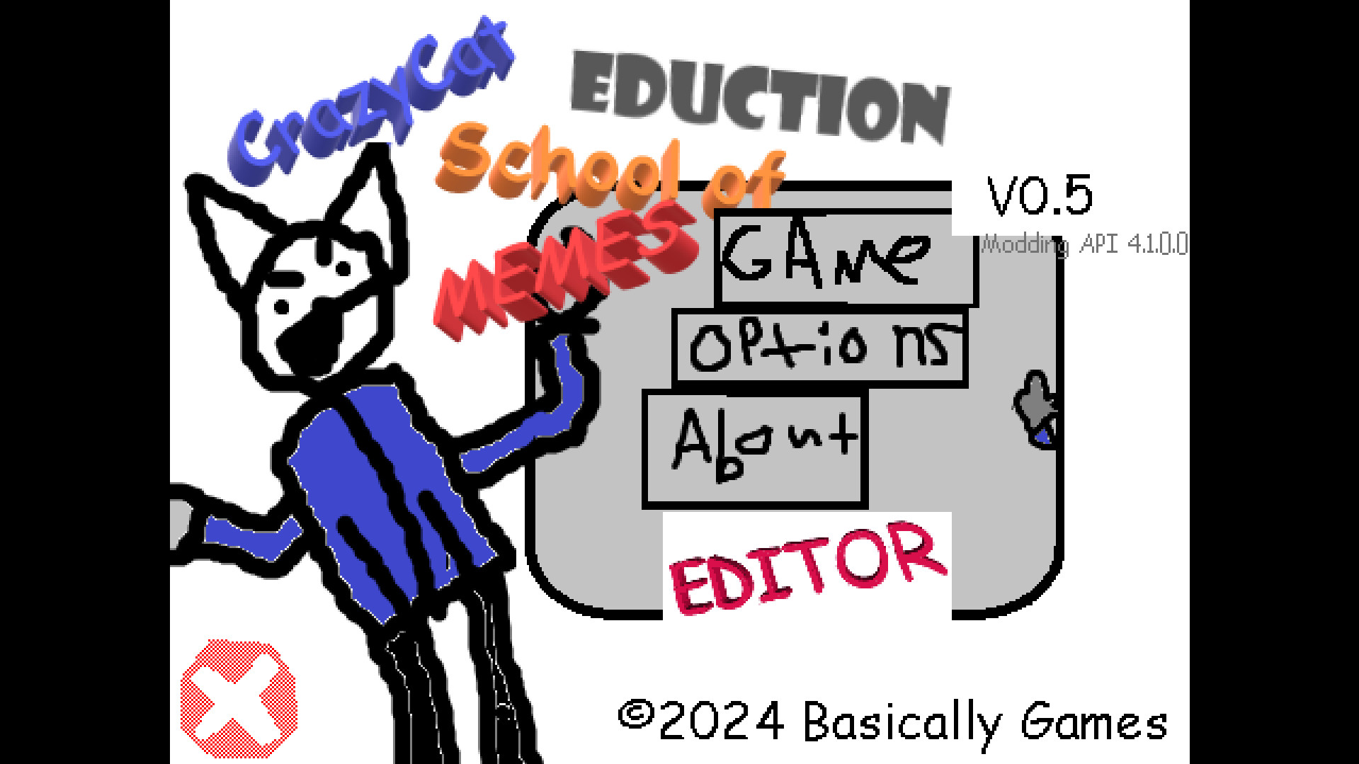 CrazyCat Education School of MEMES Work In Progress for Baldi's Basics ...