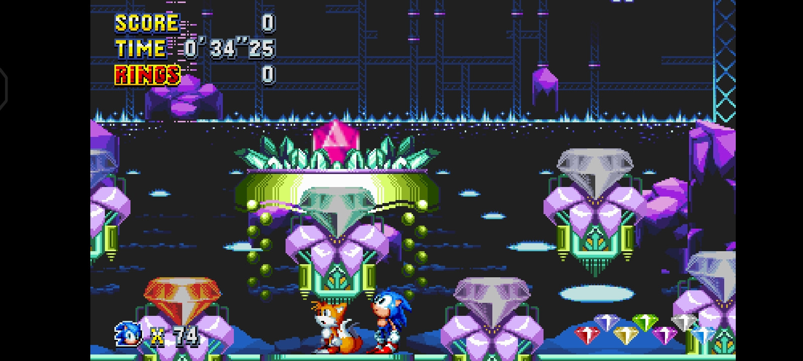 Phantom Ruby Over Master Emerald Work In Progress for Sonic 3 A.I.R ...