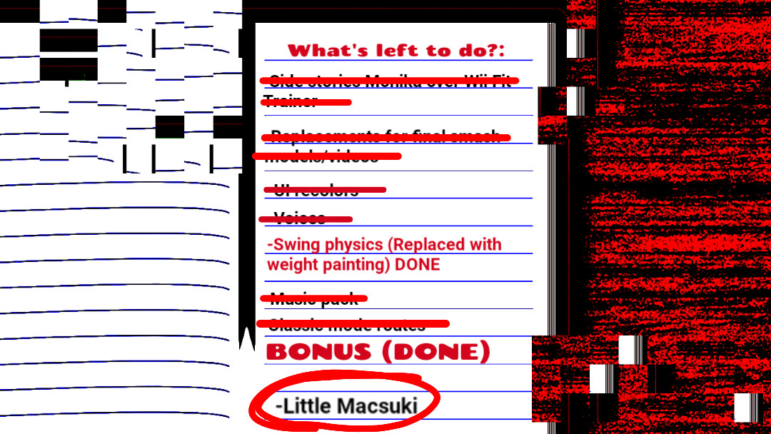 DDLC Project (COMPLETED) Work In Progress for Super Smash Bros ...