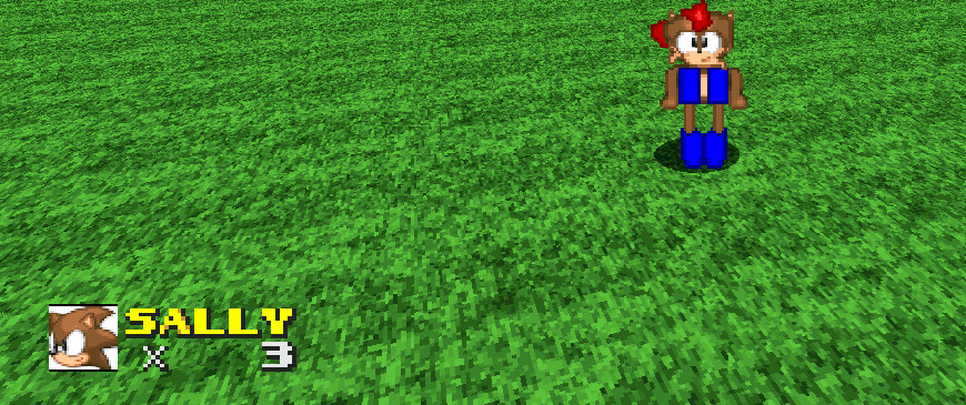 Sally Acorn PreRelease Work In Progress for Sonic Robo Blast 2 | SRB2 ...