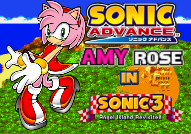 Advance Amy Rose in Sonic 3 A.I.R(LuisPK's Take) Work In Progress for ...