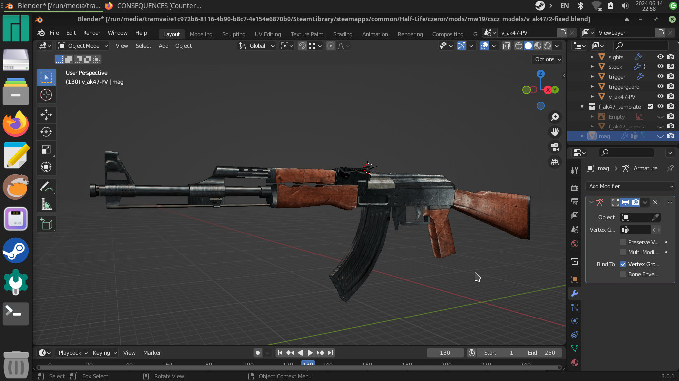 Full-Poly Weapon Models Work In Progress for Counter-Strike: Condition Zero Deleted Scenes | CS ...