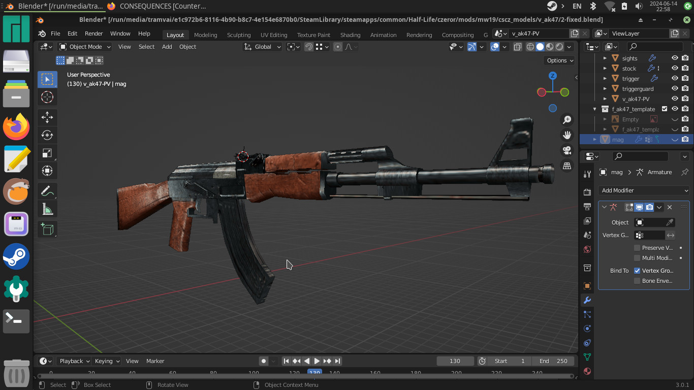 Full-Poly Weapon Models Work In Progress for Counter-Strike: Condition Zero Deleted Scenes | CS ...