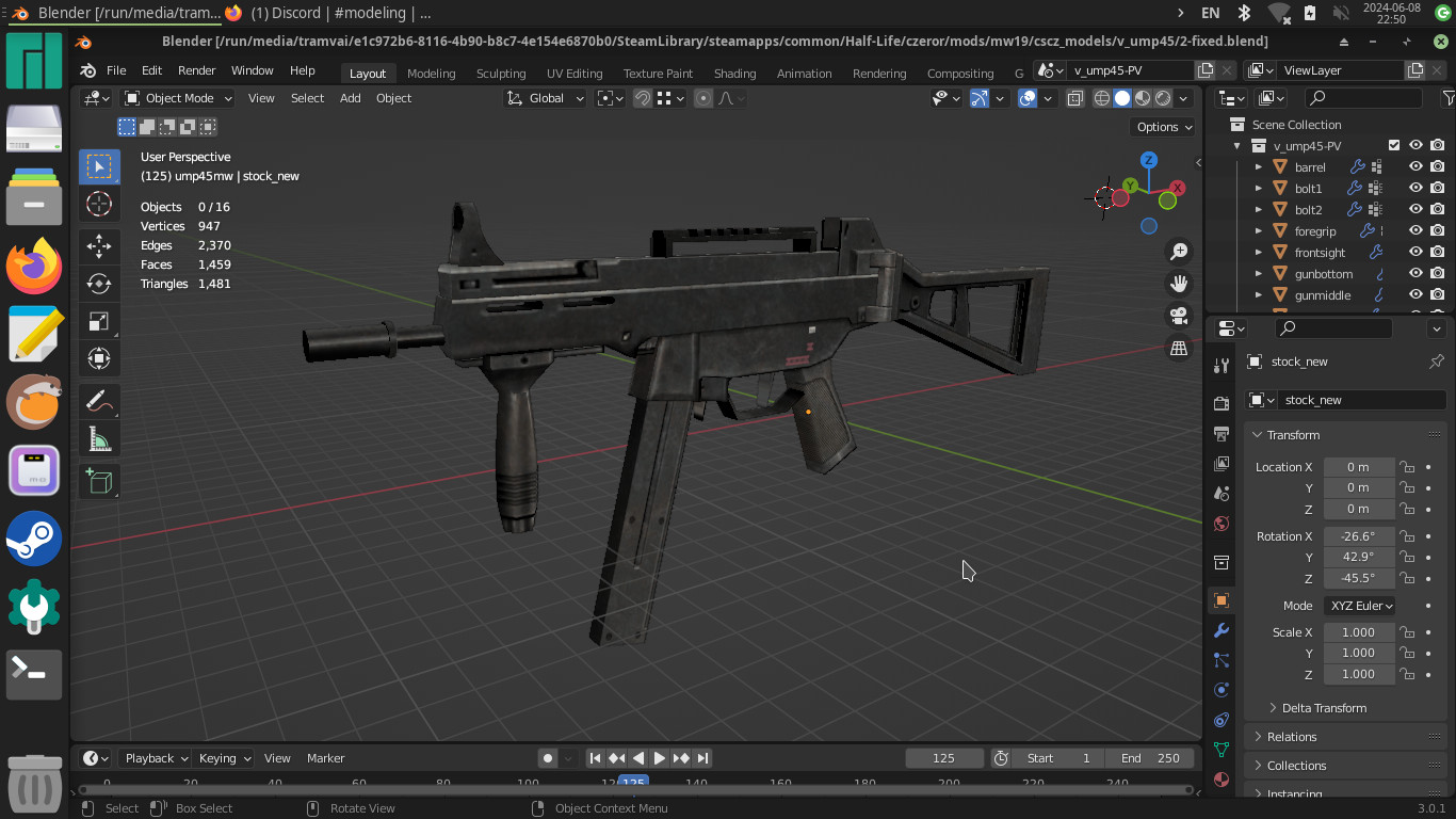 Full-Poly Weapon Models Work In Progress for Counter-Strike: Condition Zero Deleted Scenes | CS ...