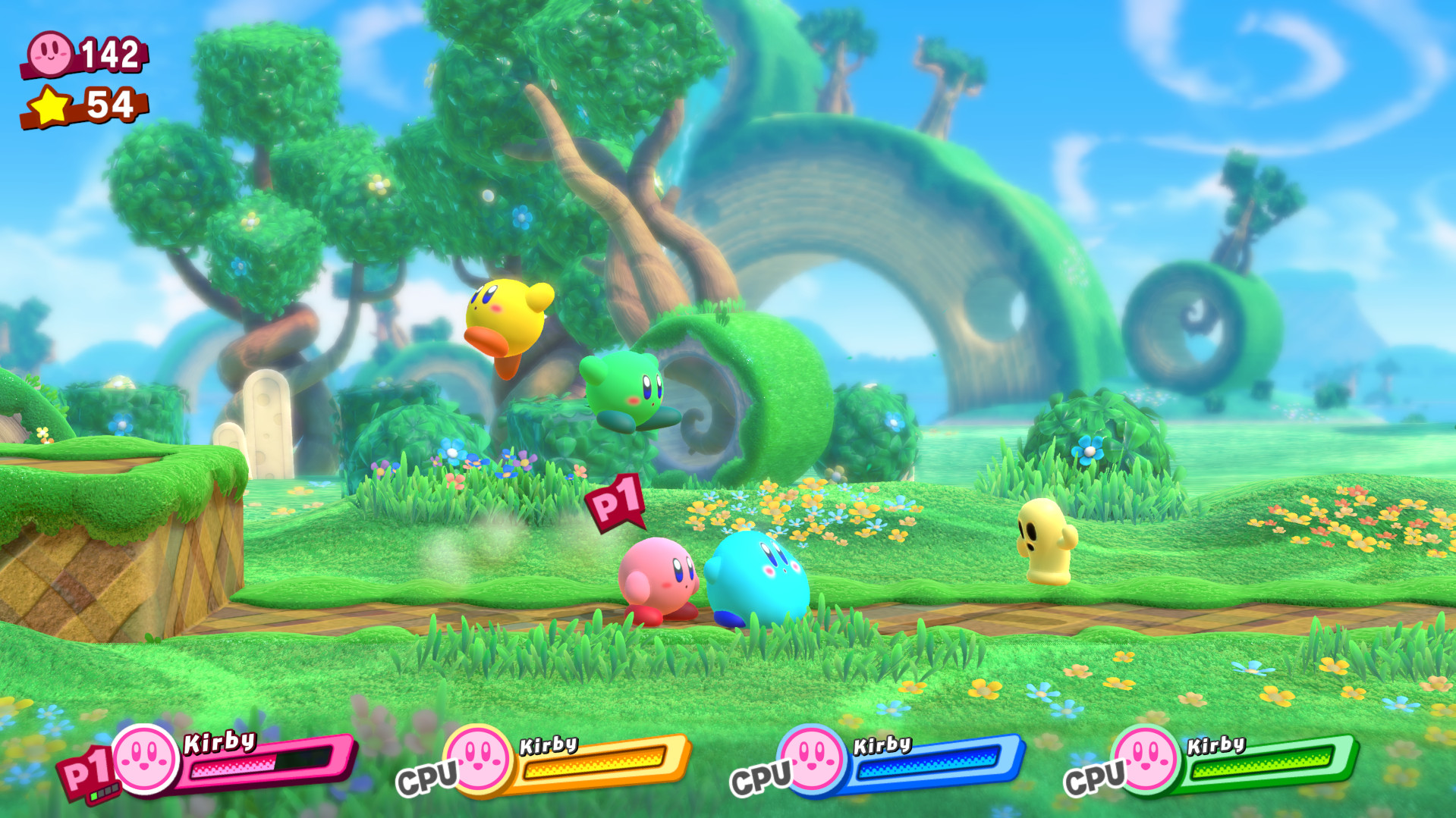 4 Kirby Multiplayer Work In Progress for Kirby Star Allies | KSA Works ...