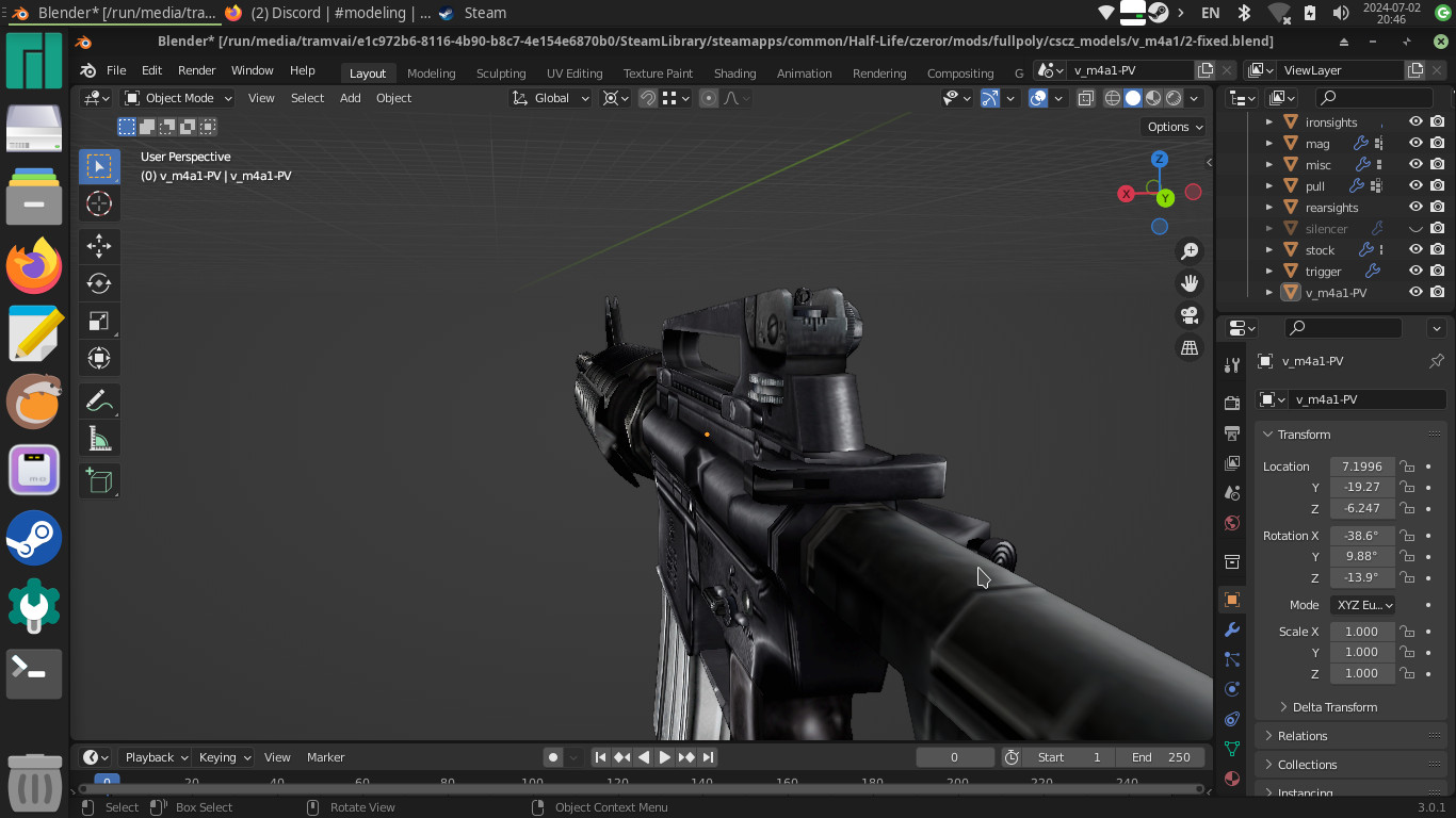 Full-Poly Weapon Models Work In Progress for Counter-Strike: Condition Zero Deleted Scenes | CS ...