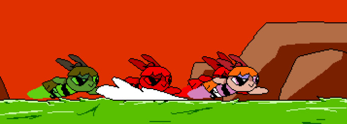 Powerpuff Girls in Pizza Tower (wip page) Work In Progress for Pizza ...