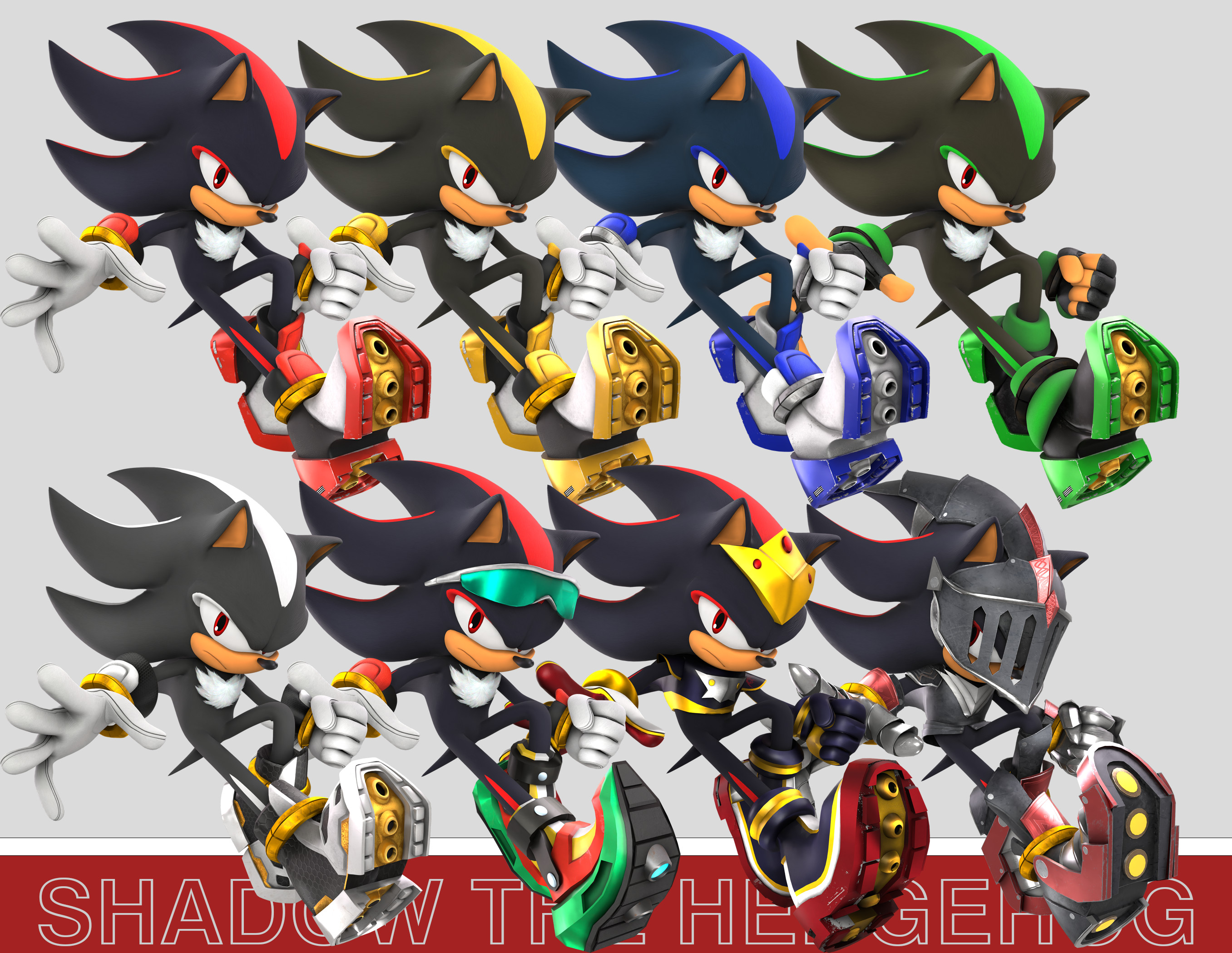 Shadow The Hedgehog (Moveset) Work In Progress for Super Smash Bros ...