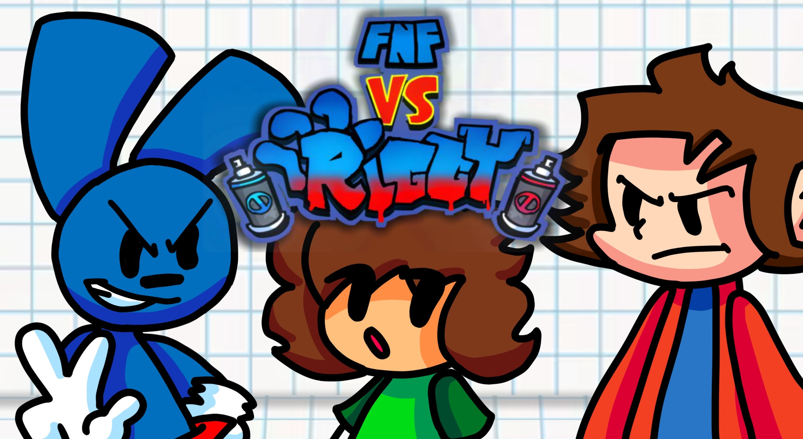 FNF Vs Riggy The Rabbit Monkey (V1) (The WIP Page) Work In Progress for ...