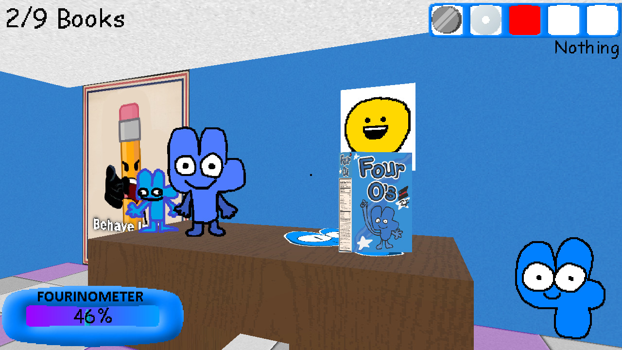 Four's Basics: Definitive Edition Work In Progress for Baldi's Basics ...