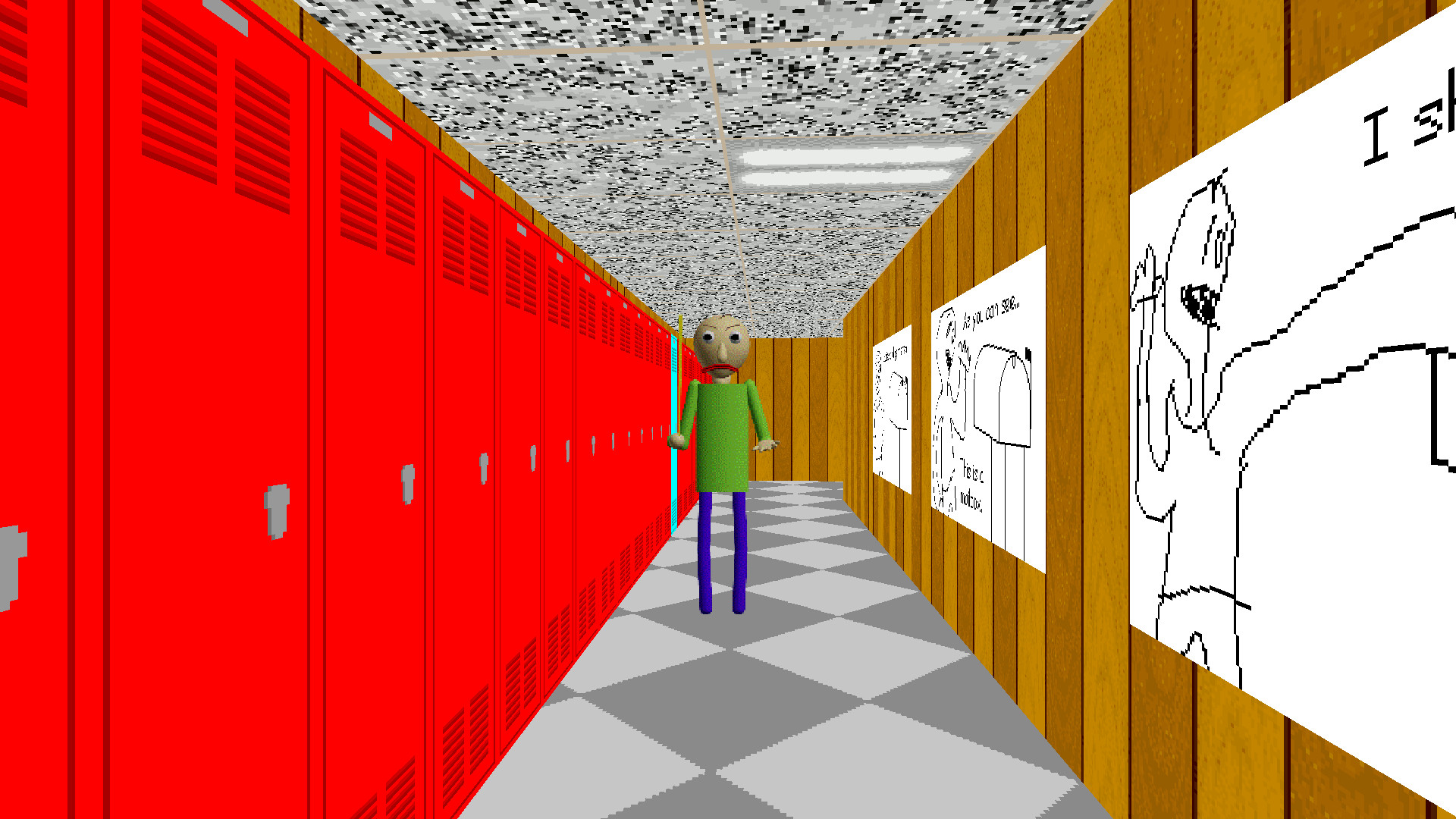 Basics in behavior Baldi (Texture pack) Work In Progress for Baldi's ...