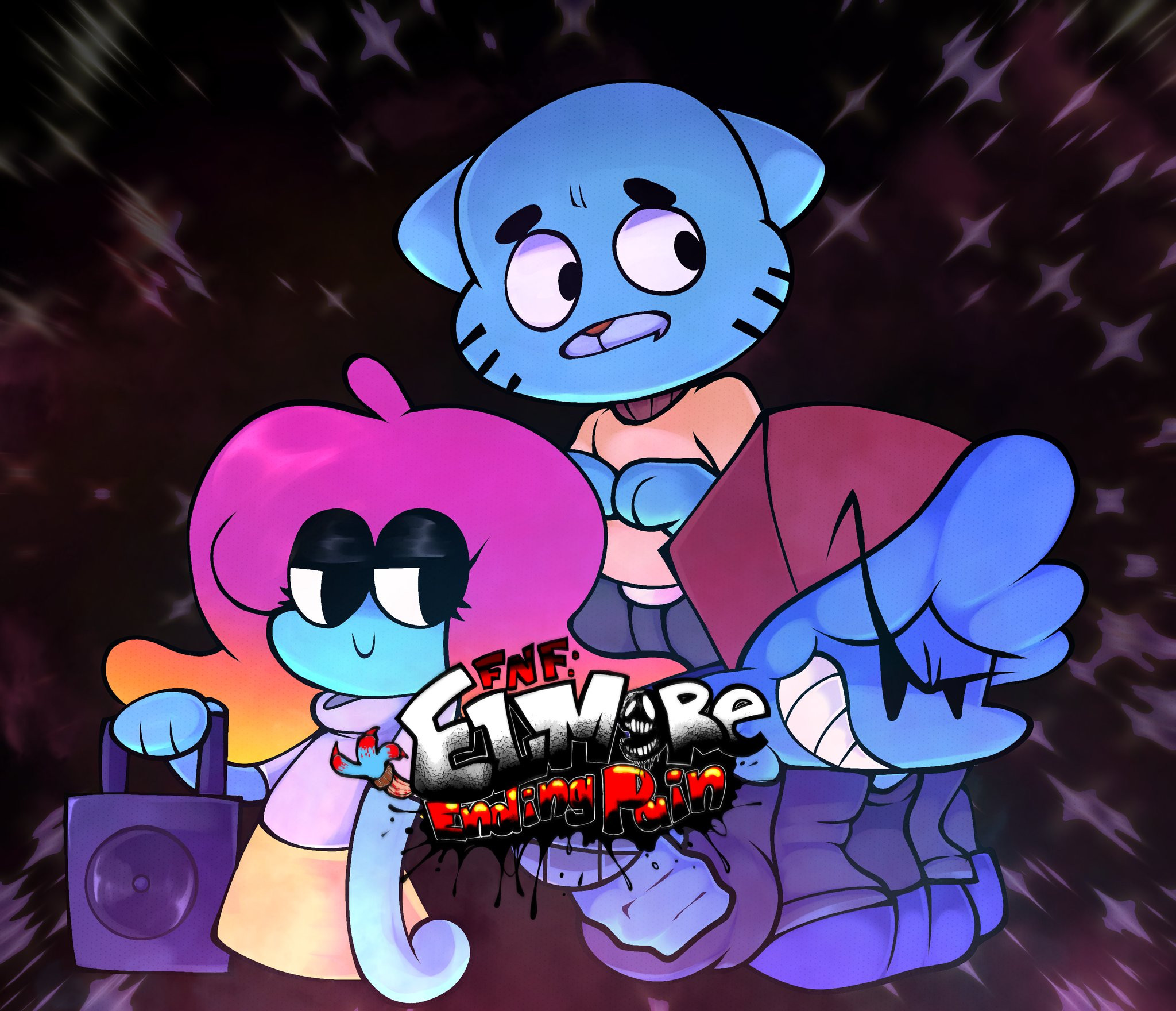 Elmore Ending pain Work In Progress for Friday Night Funkin' | FNF ...