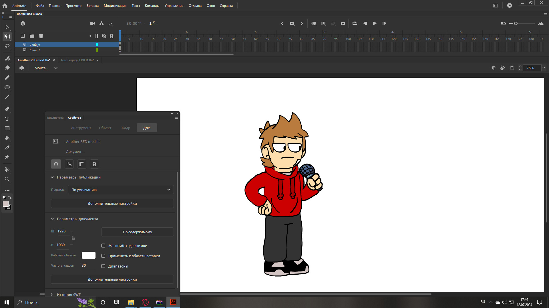 Another RED mod Work In Progress for Friday Night Funkin' | FNF Works ...