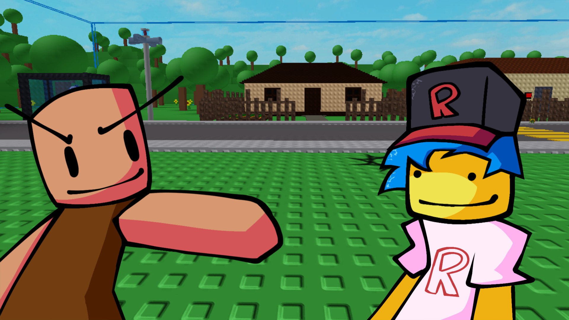 Vs Carl The NPC v1 Work In Progress for Friday Night Funkin' | FNF ...