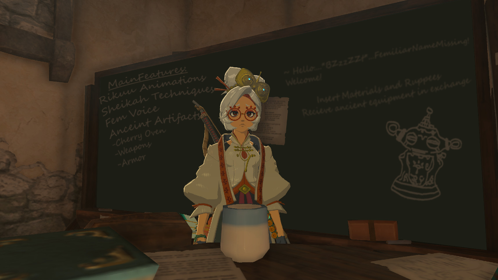 Playable Character: Purah Work In Progress for The Legend of Zelda ...